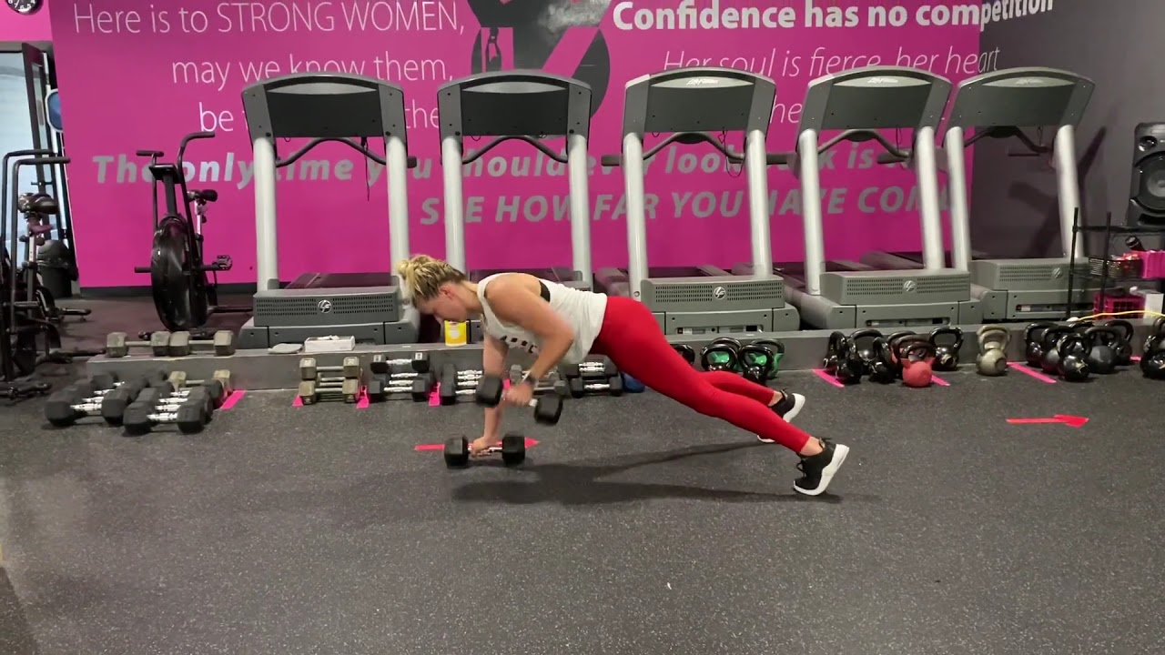 Plank Row + Mountain Climber - YouTube