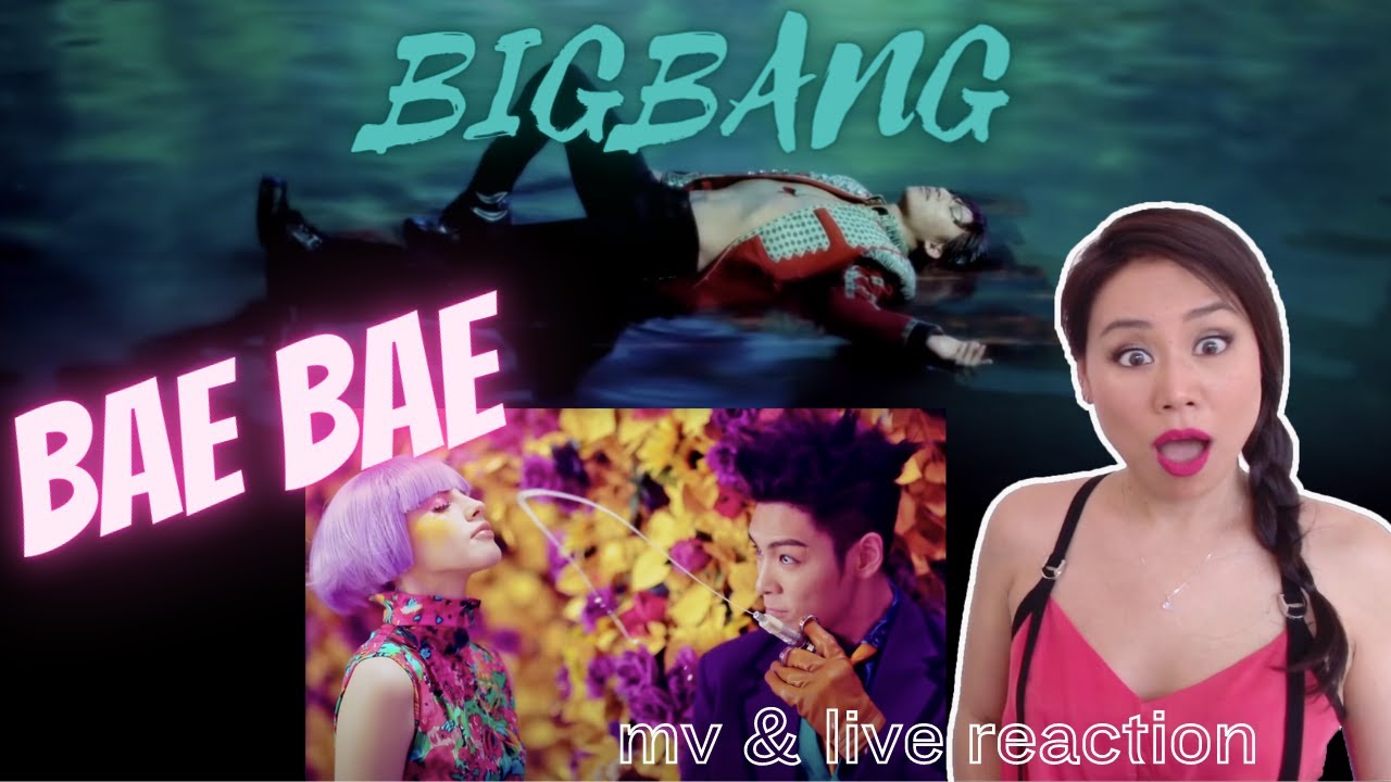 NEW VIP | BigBang BAE BAE | MV+Live Reaction - YouTube
