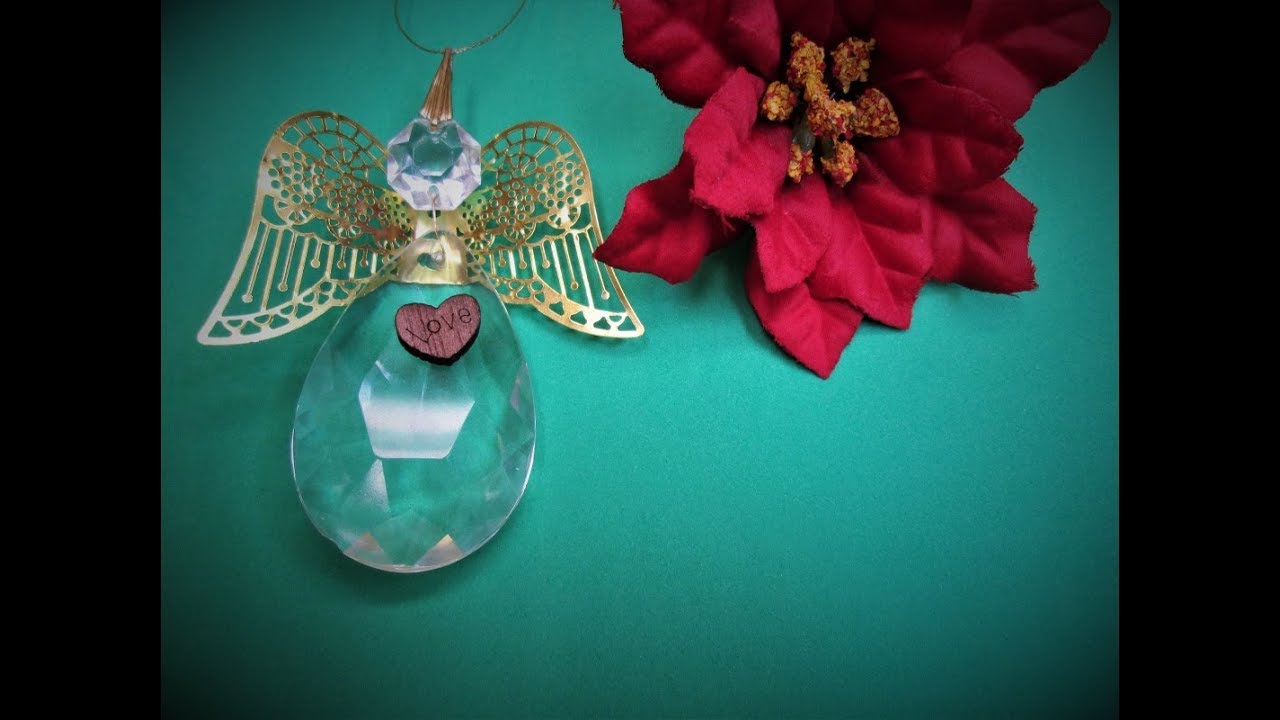 Crystal Chandelier Teardrop Angel ~ Featuring Miriam Joy - YouTube