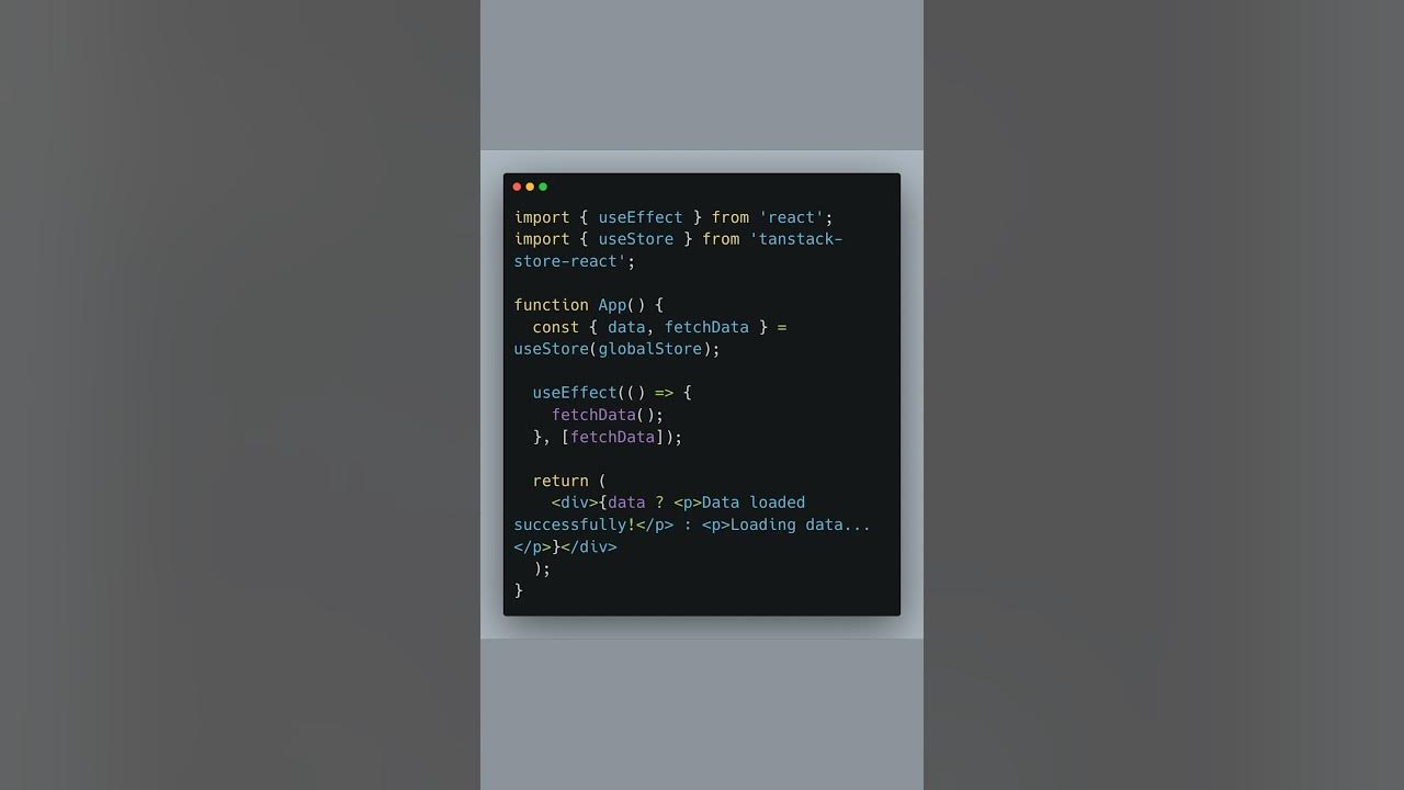 Revolutionize React Apps With Tanstack Store React Youtube