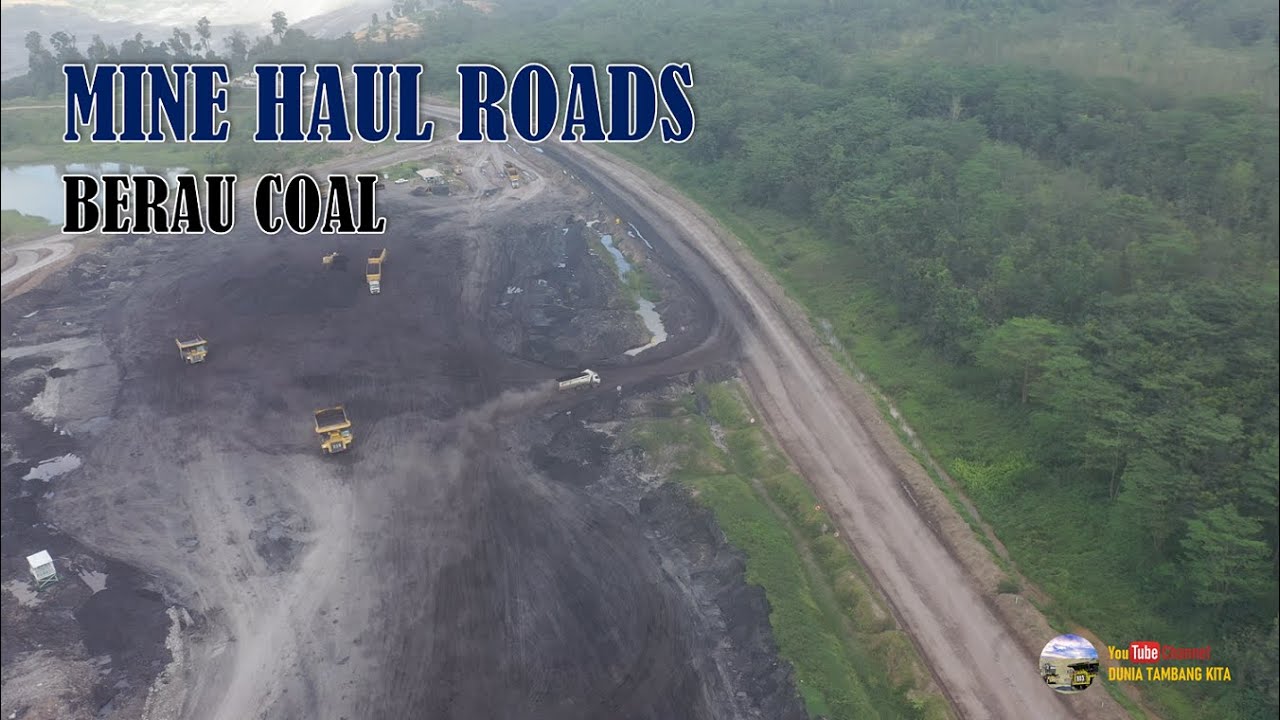 Mine Haul Roads - Berau Coal - YouTube