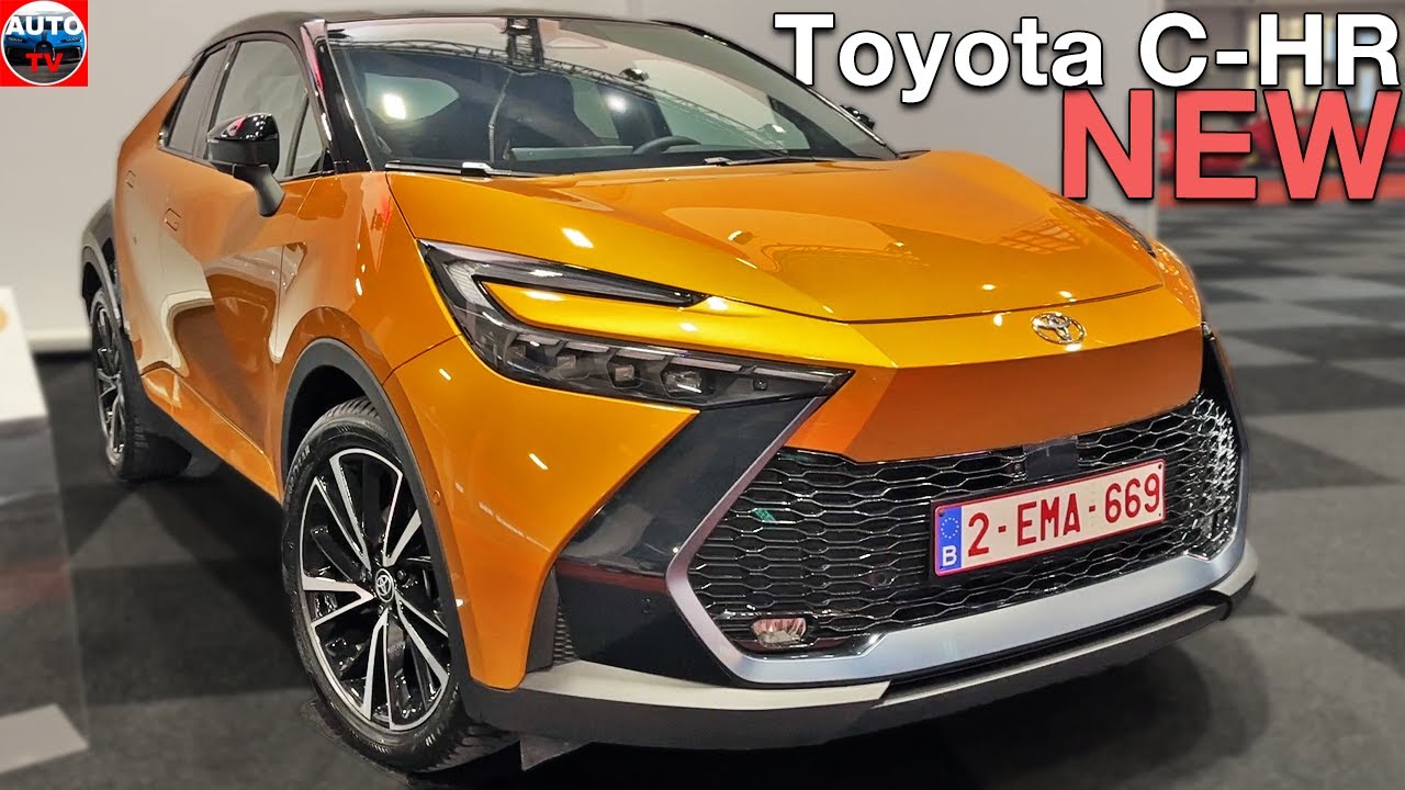 All NEW Toyota C-HR 2024 - Visual LOOK, exterior & interior - YouTube