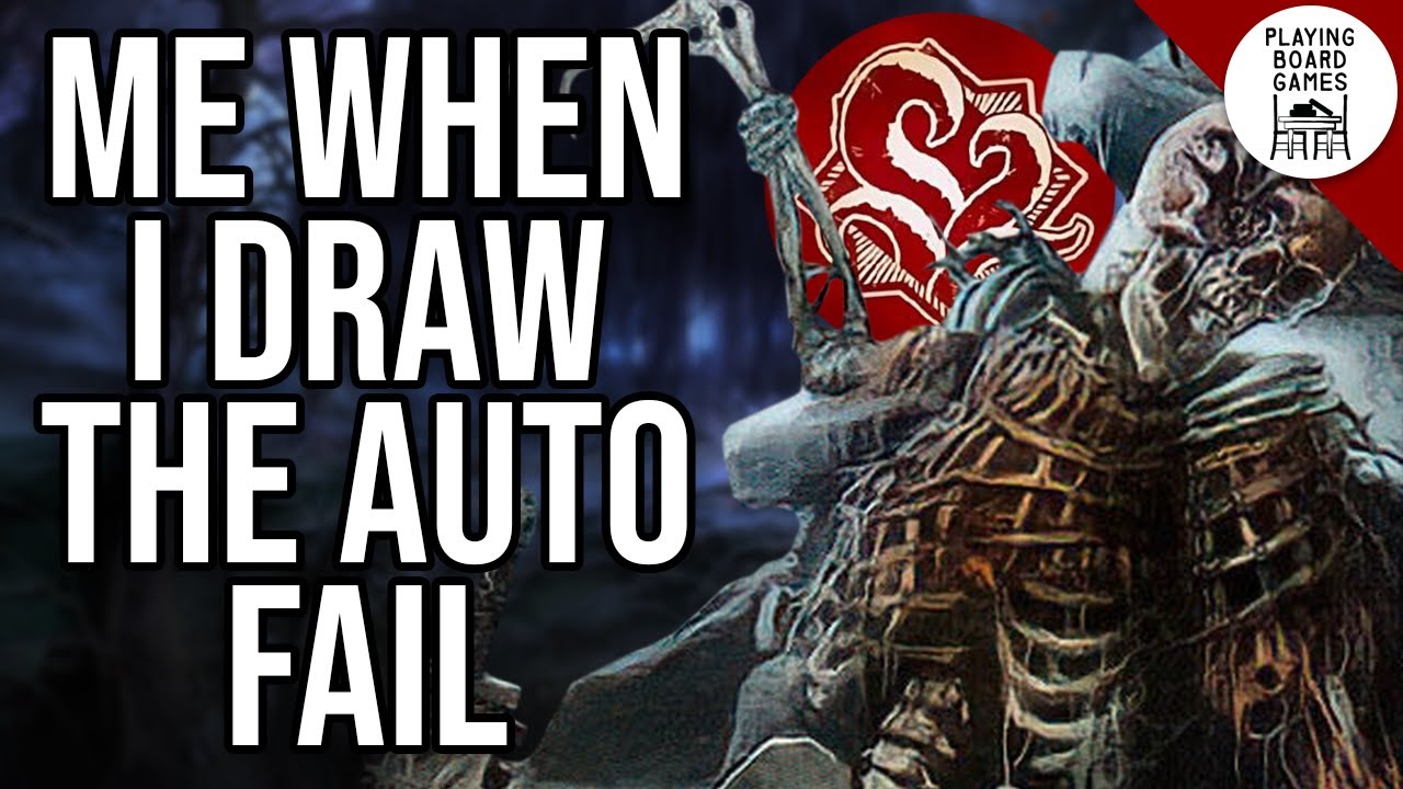 Just don't draw the Auto Fail against the Harbinger, easy! (Arkham Gauntlet 18 | ARKHAM HORROR ...