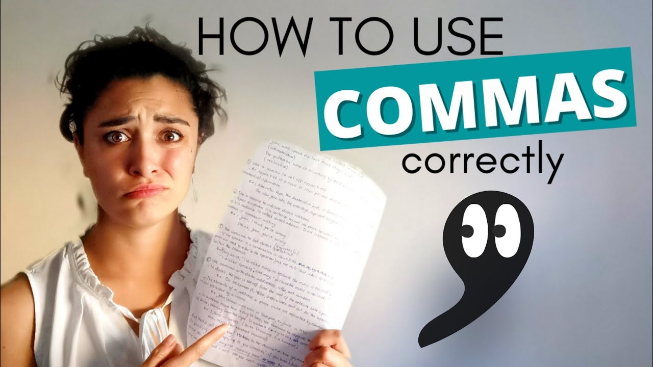 How to use commas in English writing | Improve your writing skills ...
