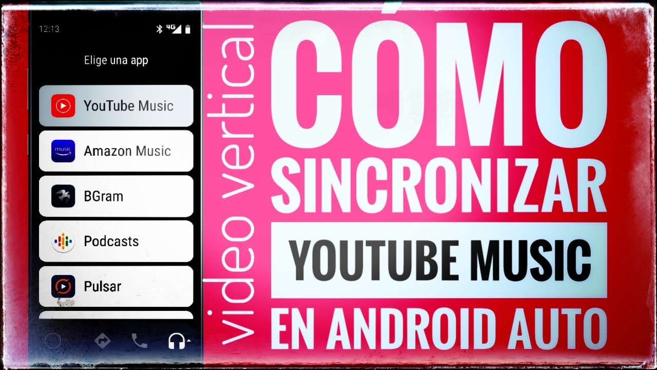 Cómo sincronizar tu biblioteca de YouTube Music en Android Auto - YouTube