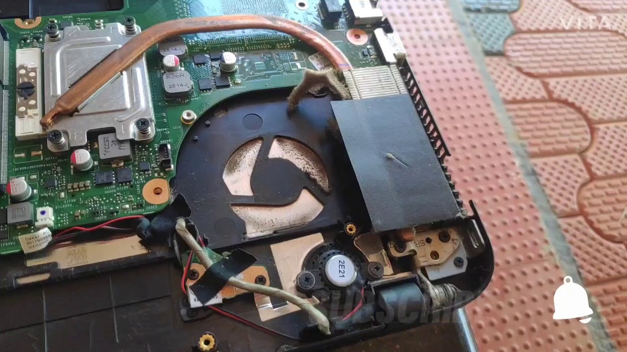 LAPTOP FAN MAKES A JET SOUND - YouTube