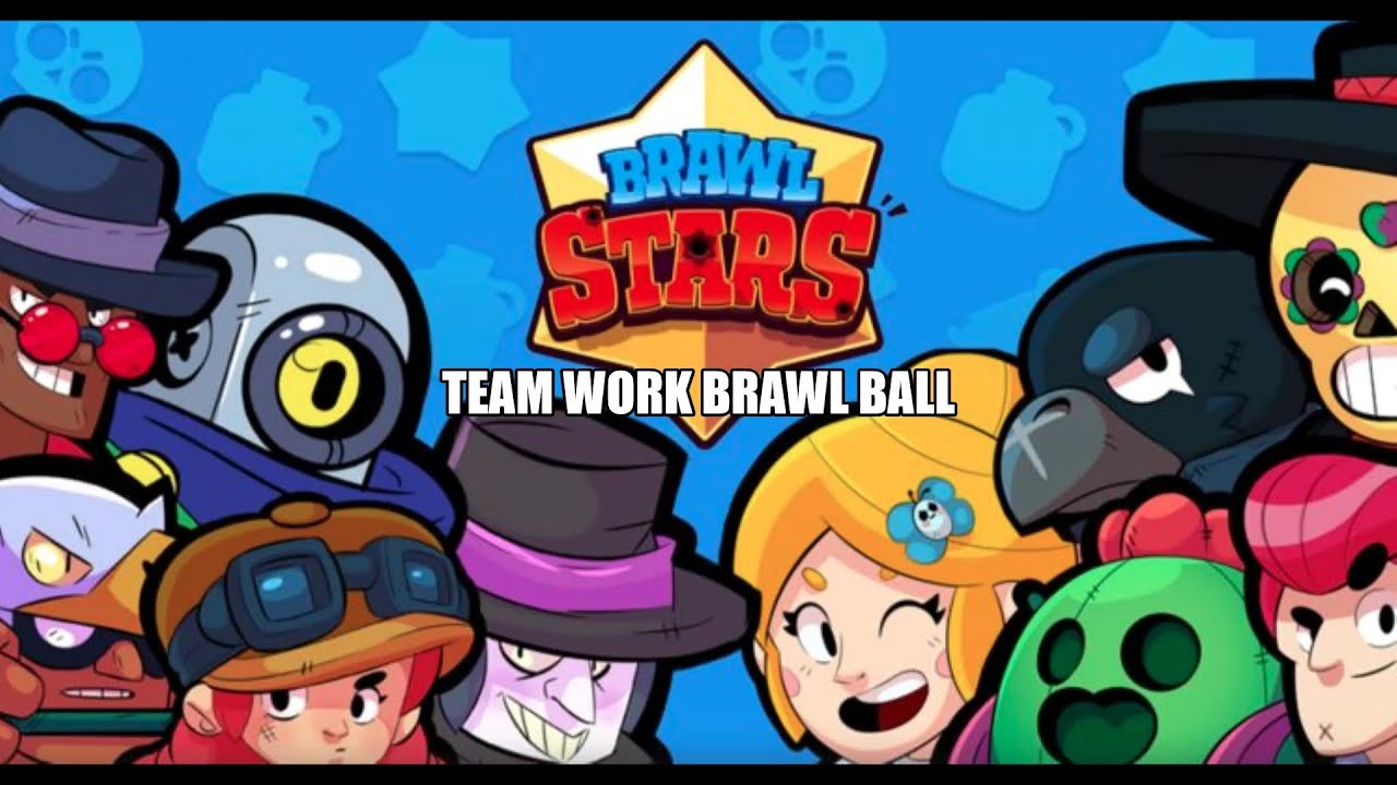 Team work Brawl Ball (With Fish YouTube) - YouTube