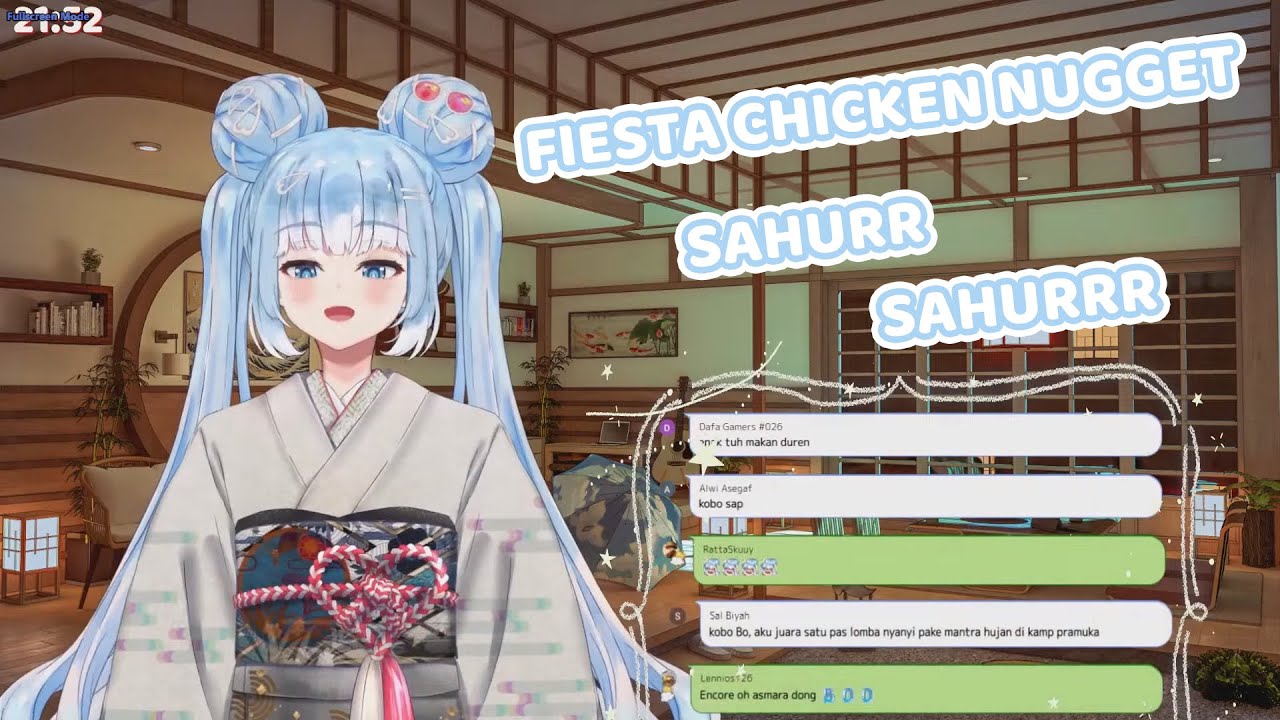 Kobo: Fiesta chicken nugget.. Sahur baby gurl~ 【Kobo Kanaeru | Hololive ...