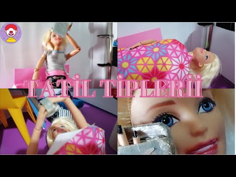 BARBİE YARI TATİL TİPLEMELERİ!/ Barbienin imtihanı...