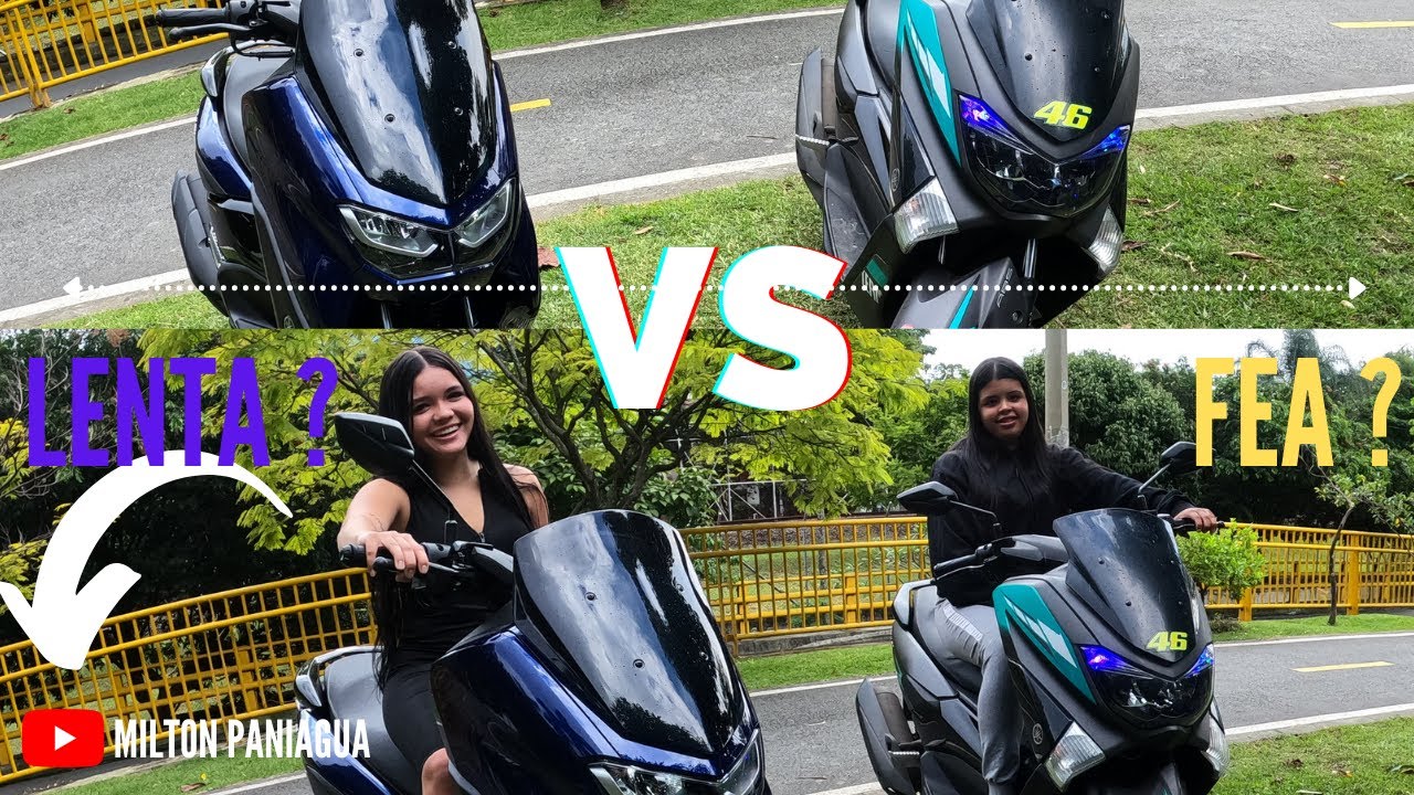 Nmax V1 VS Nmax CONNECTED | PRUEBA DE FUERZA Y ARRANQUES! - YouTube