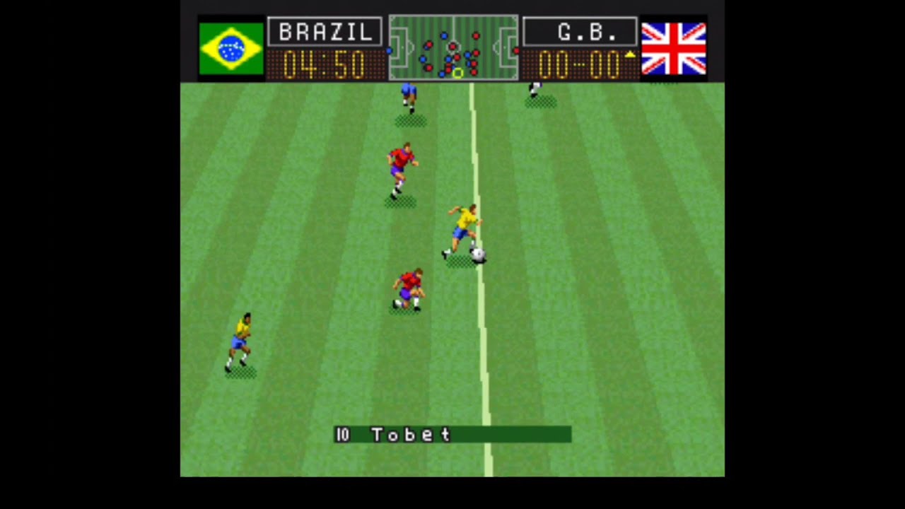 Capcom's Soccer Shootout! Nintendo SNES football gameplay! - YouTube