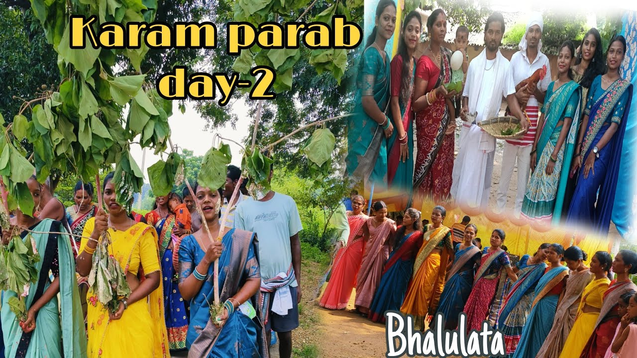 Karam parab day-2 full vedio||Karam bisarjan||2023||Bhalulata||#Sarita ...