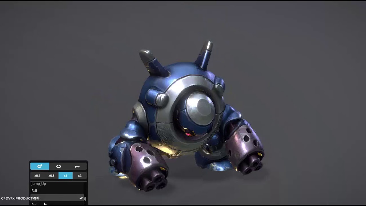 Robot Model 3d Ani - YouTube