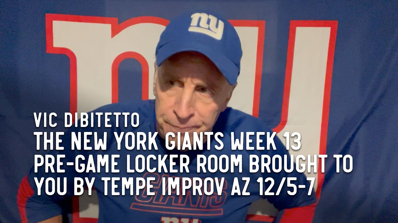 The New York Giants Week 13 Pre-Game Locker Room brought to you by ...