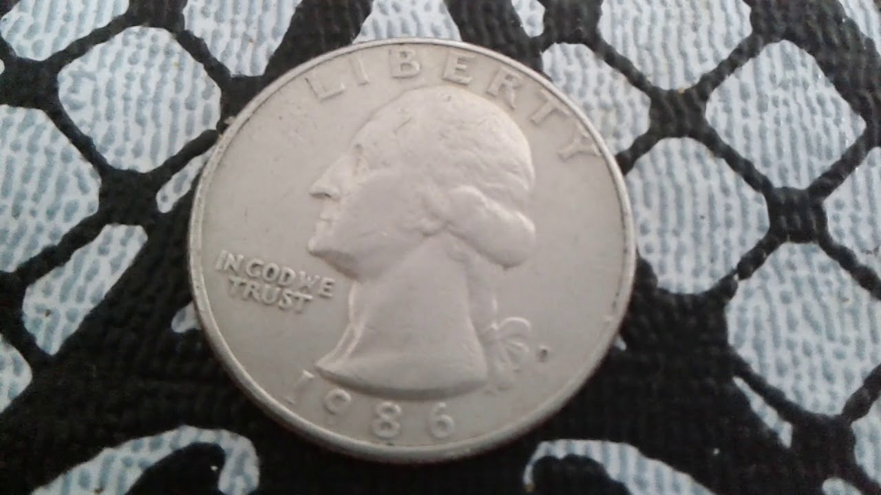 1986 d quarter error value - YouTube