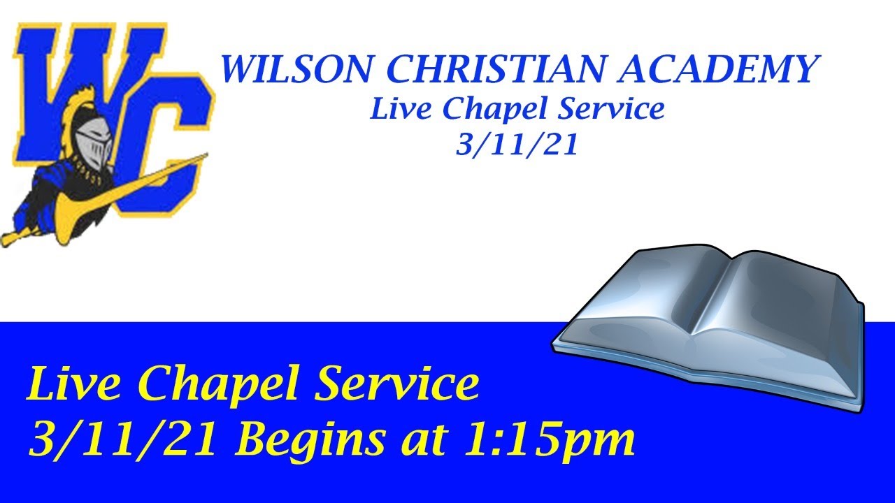LIVE CHAPEL SERVICE 3/11/21 - YouTube