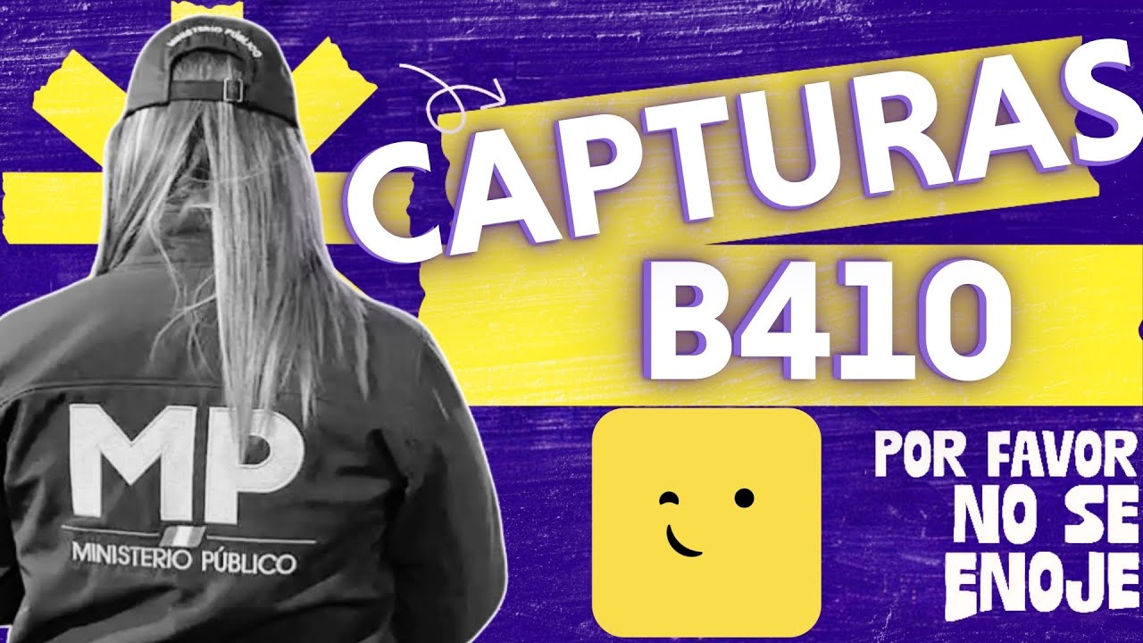 CAPTURAS B410 - YouTube