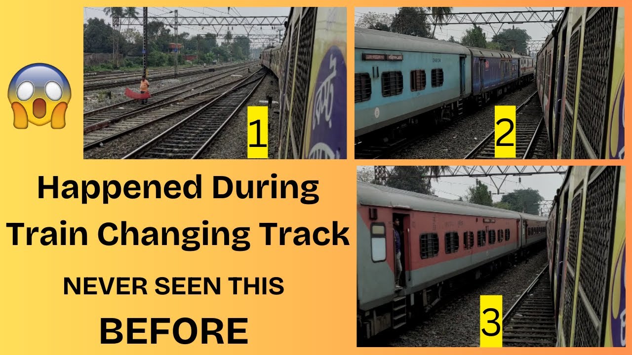 CLOSE CALL! Train Near Miss Caught on Camera! - YouTube