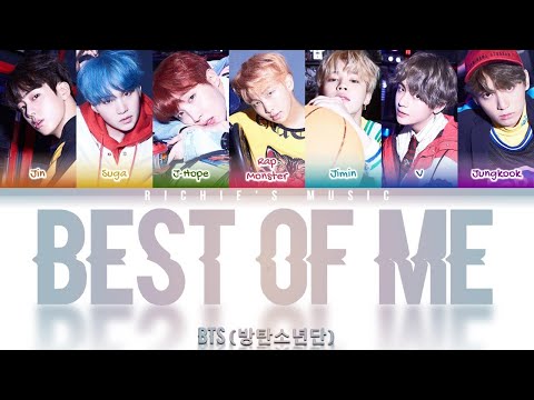 BTS (방탄소년단) - Best Of Me [Color Coded Lyrics Han|Rom|Eng]