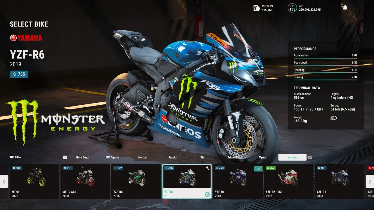 RIDE 5 | Customize NEW Yamaha R6 Monster for RACE Gameplay [4K 60fps ...