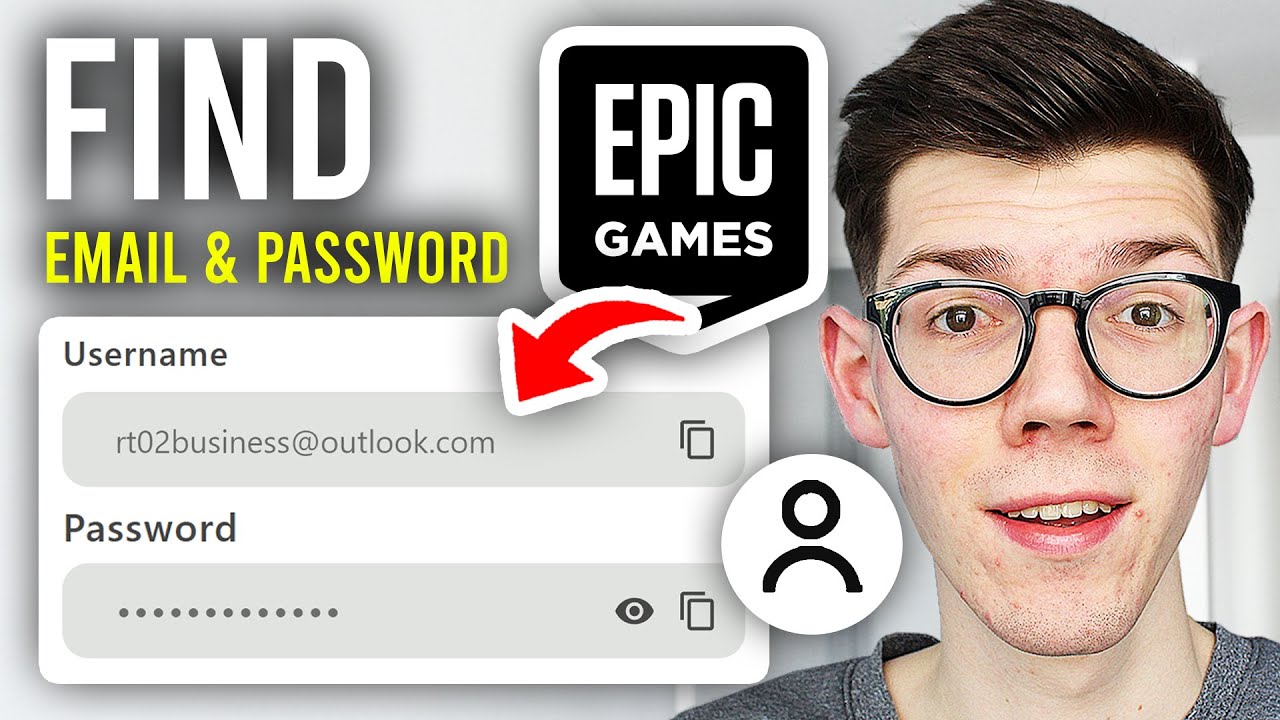 How To Find Your Epic Games Email & Password - Full Guide - YouTube