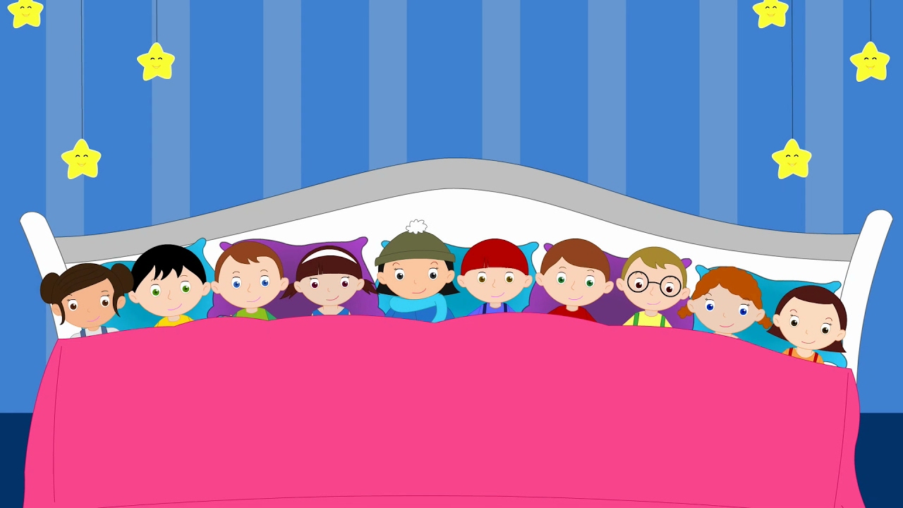 Ten in The Bed | Nursery Rhymes | Kids Videos | Children Rhymes | Baby ...