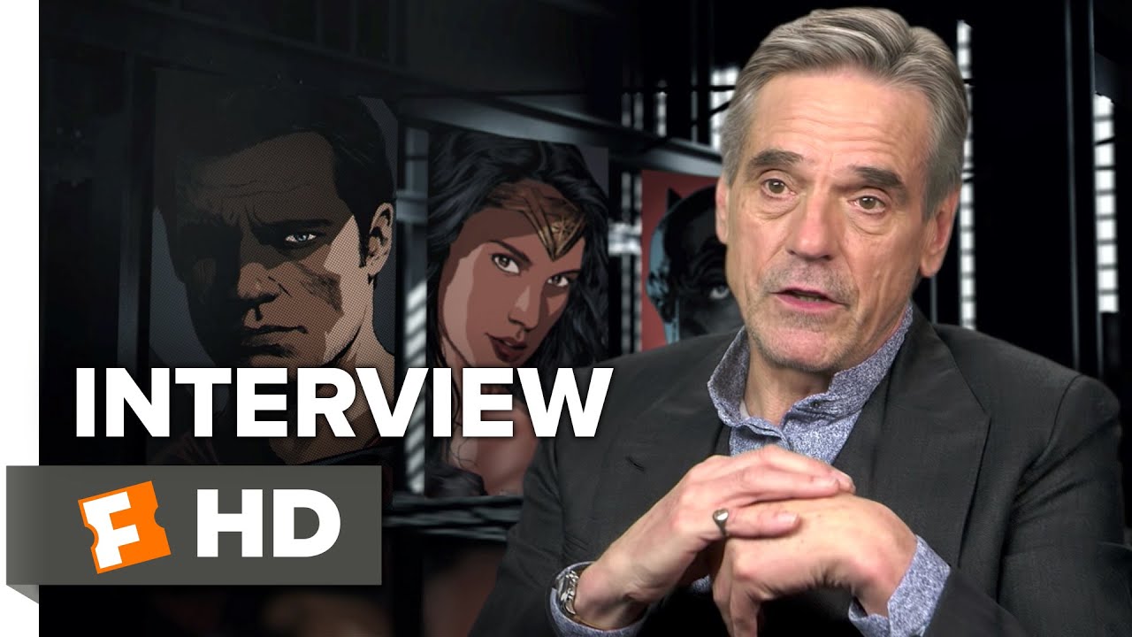 Batman v Superman: Dawn of Justice Interview - Jeremy Irons (2016 ...