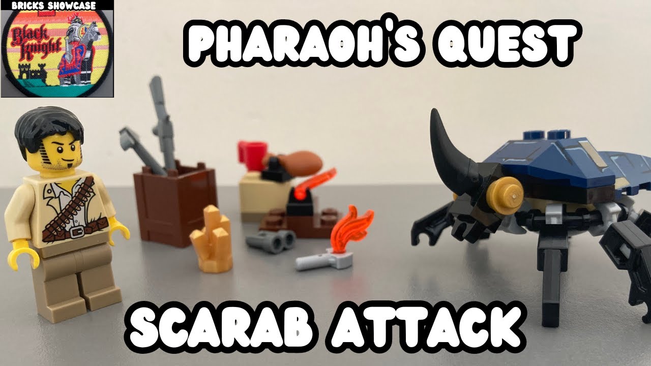 Vintage 2011 Pharaoh's Quest Lego Scarab Attack set 7305 - YouTube