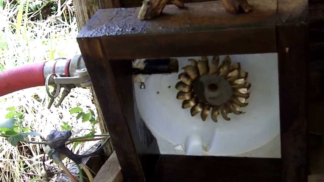 Renewable Energy Source: The Micro Hydro Generator - YouTube