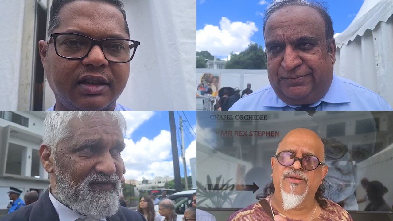 Le milieu judiciaire rend un dernier hommage à Me Rex Stephen - YouTube