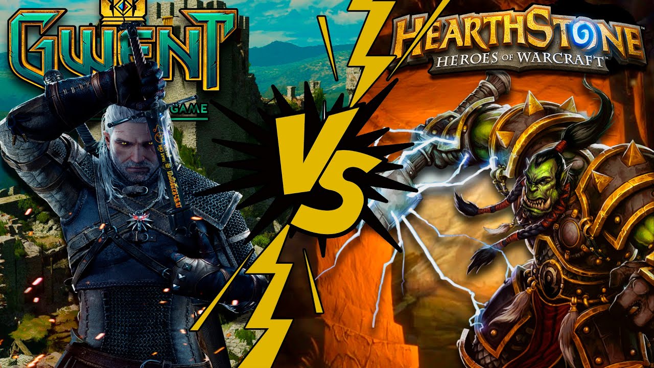 Гвинт VS Хартстоун | Gwent VS Hearthstone - YouTube