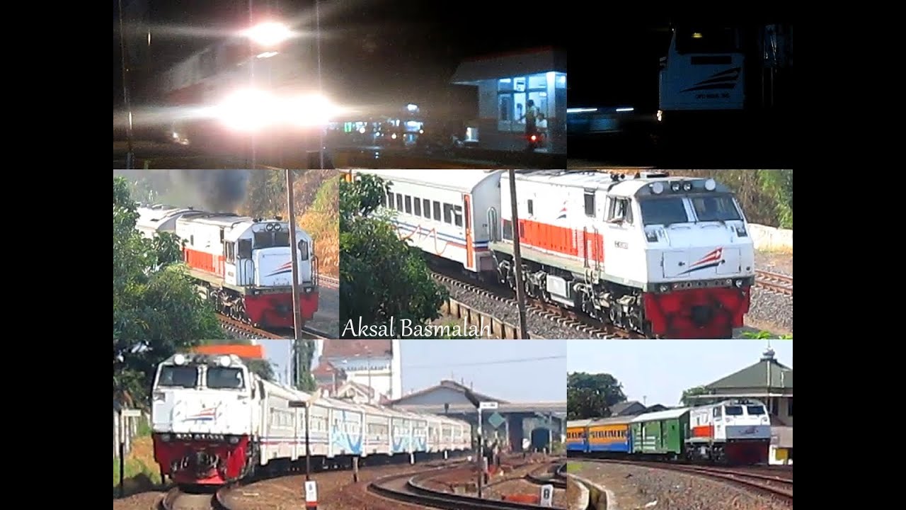 Video Kereta Api Indonesia - (Indonesian Railway Compilation) - YouTube