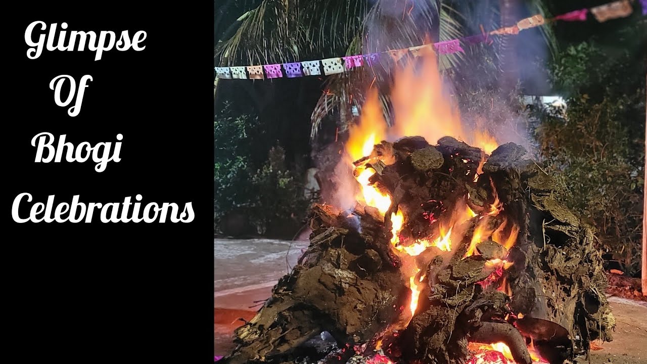 A glimpse of Bhogi Celebrations... Wishing you all a very happy Bhogi # ...