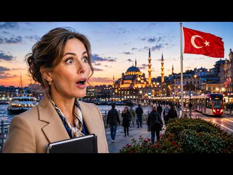 TÜRKİYE’Yİ “ÇÖKMÜŞ BİR ÜLKE” SANDI… İSTANBUL’U GÖRÜNCE BÜTÜN EZBERLERİ YIKILDI!