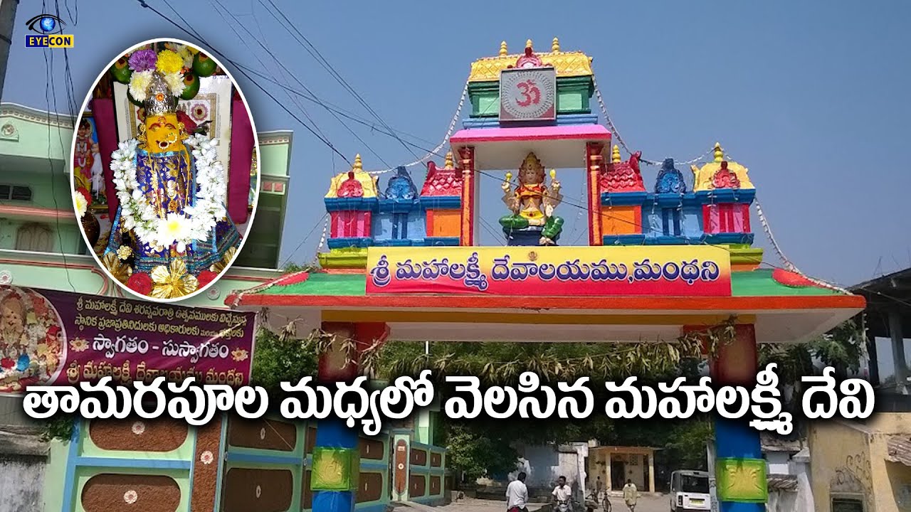 తామరపూల మధ్యలో వెలిసిన మహాలక్ష్మి దేవి | Sri Mahalakshmi Temple ...