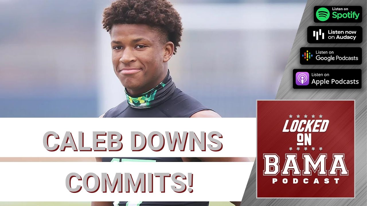 Caleb Downs makes an official commitment to Alabama football! - YouTube