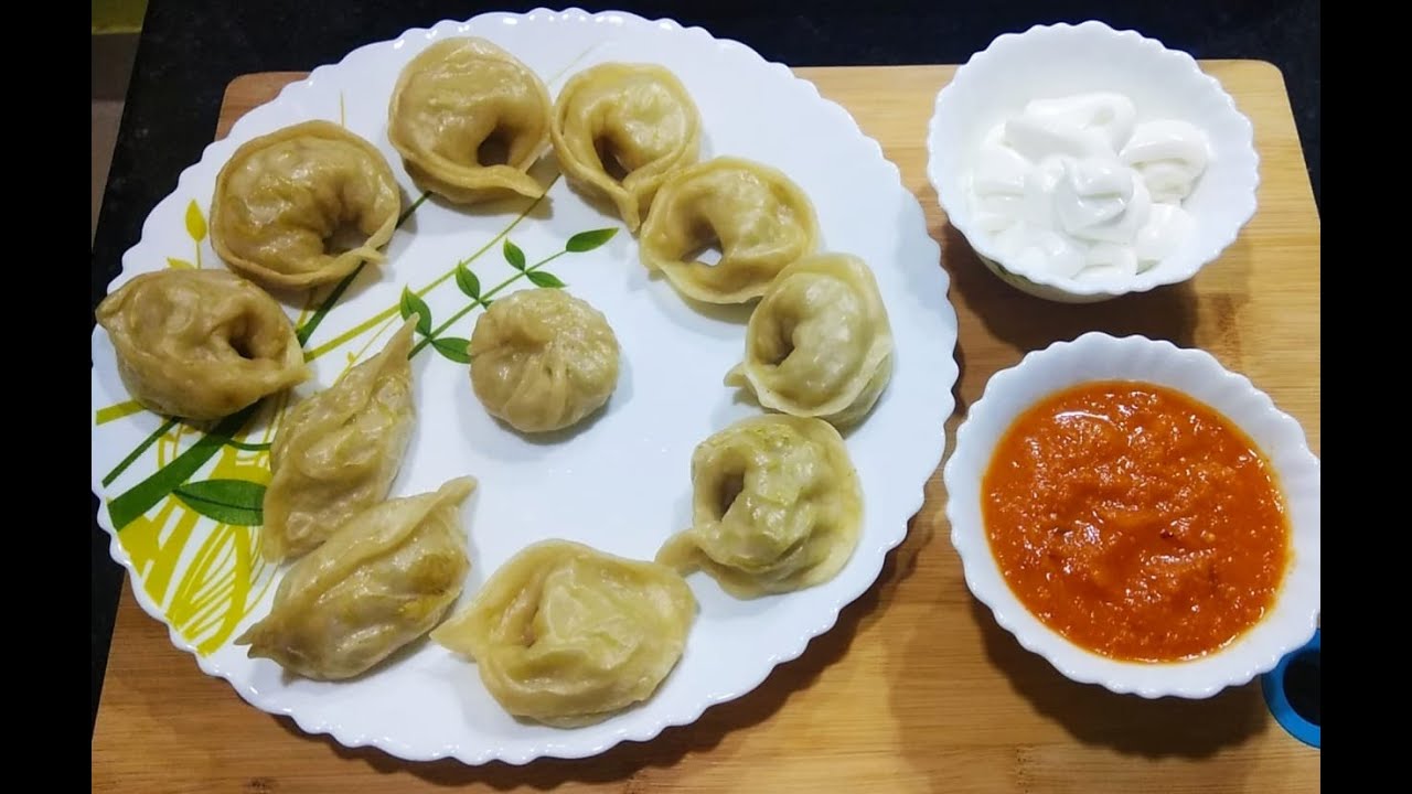 Maggi noodle momos recipe || veg momos || momos chutney recipe - YouTube