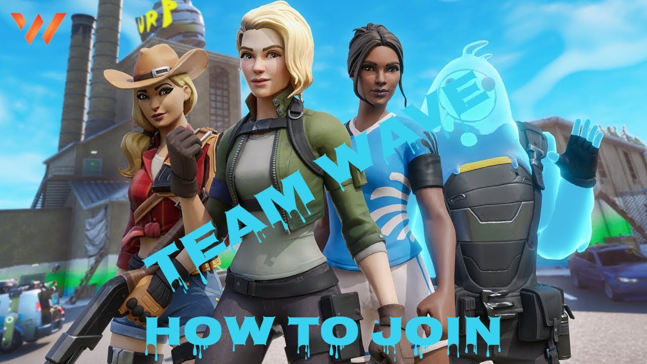 How to join Team Wave Fortnite clan Tryouts/RC video #FearWaveRC # ...