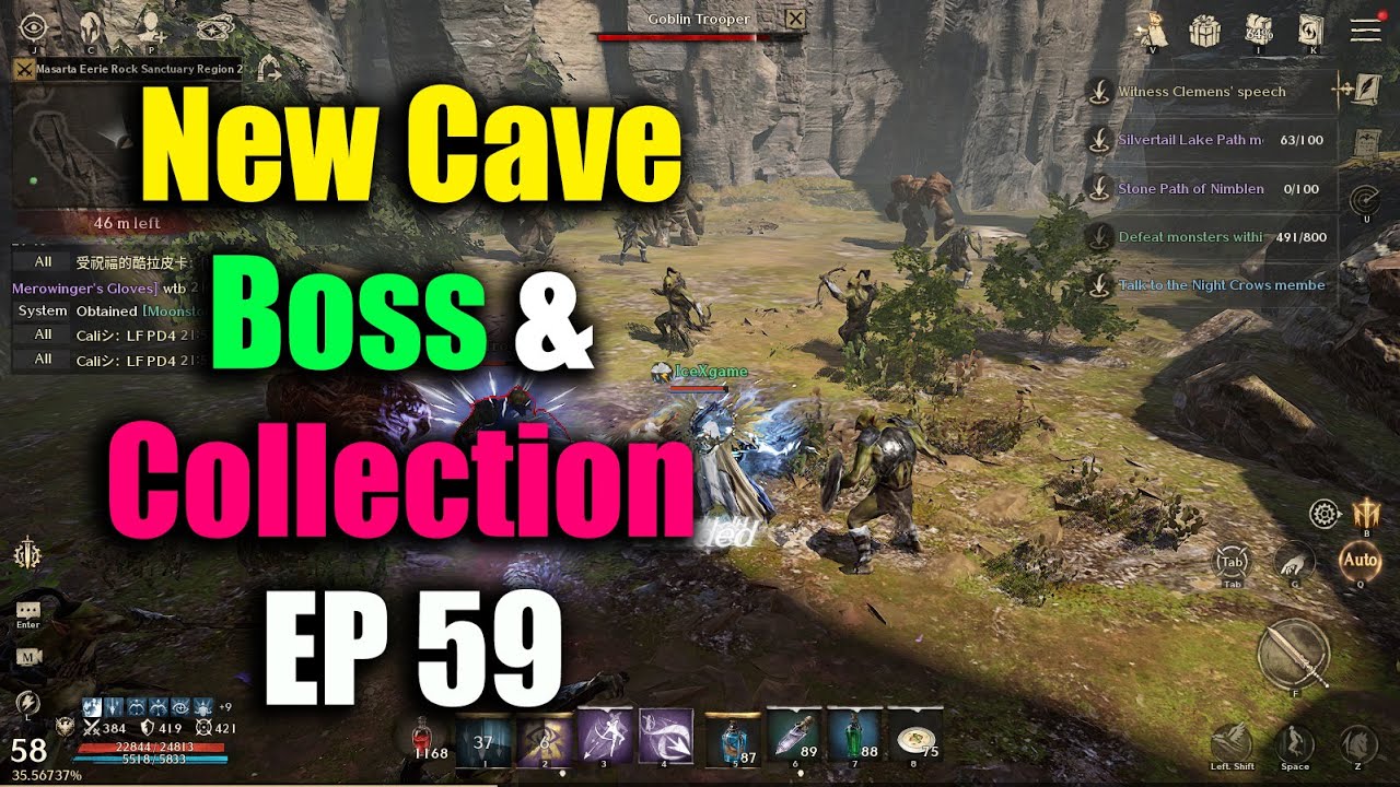 Night Crows New Cave Boss & Collection EP 59 - YouTube