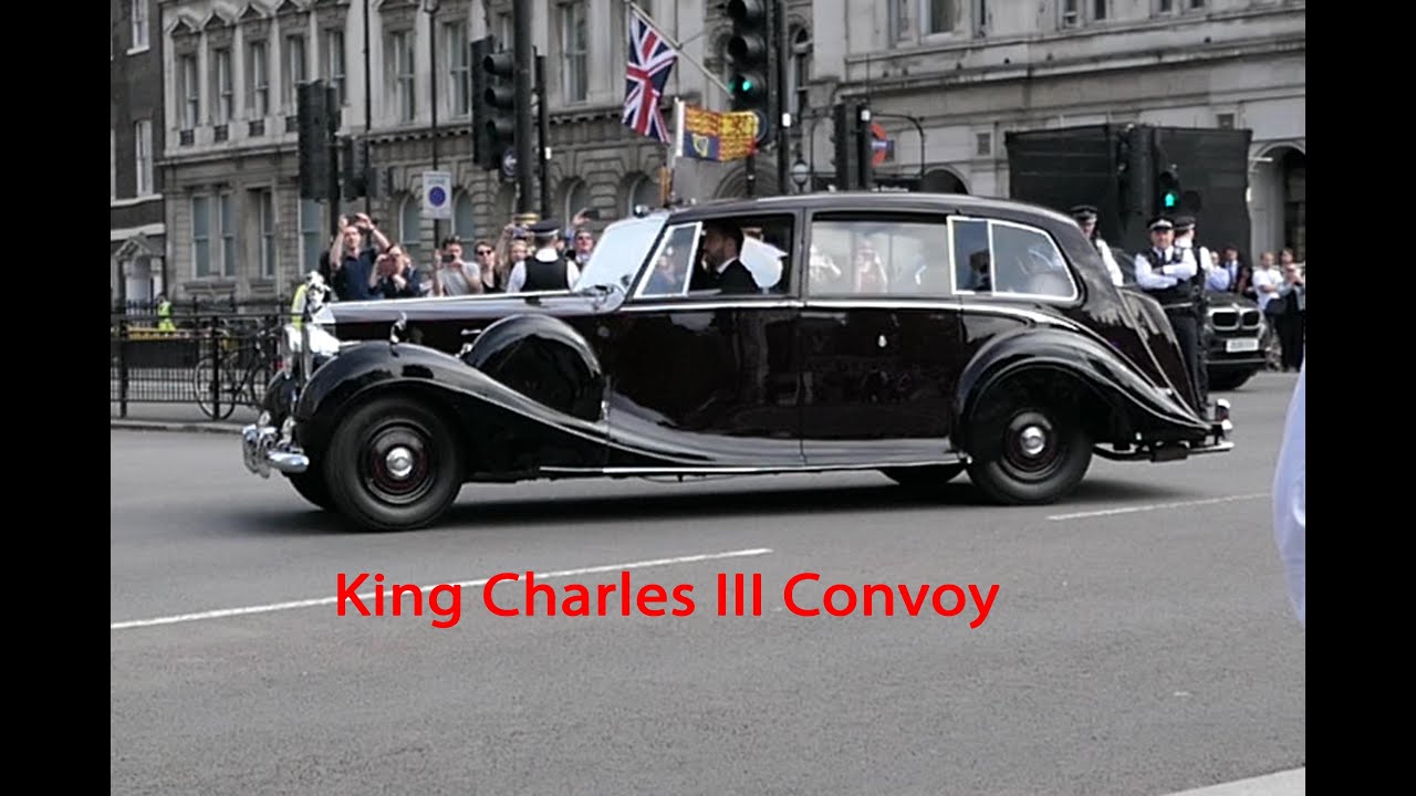 King Charles III Royal Convoy - YouTube