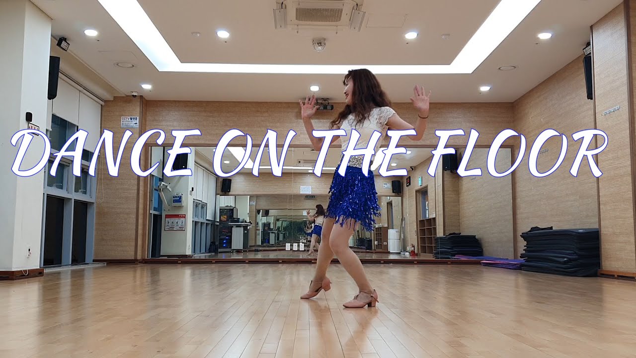 DANCE ON THE FLOOR Line Dance(Demo & Count) Improver - YouTube