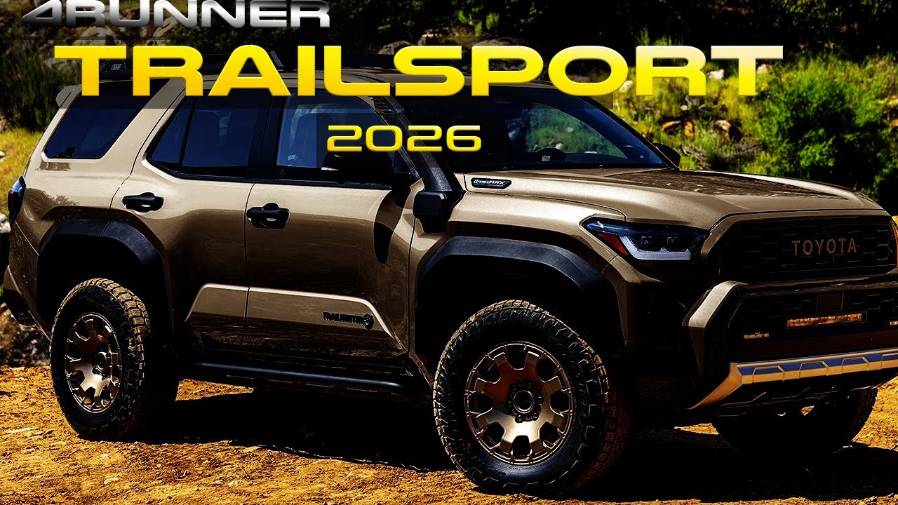 2026 Toyota 4Runner TrailSport: Off-Road Beast or Overhyped? 😱 - YouTube