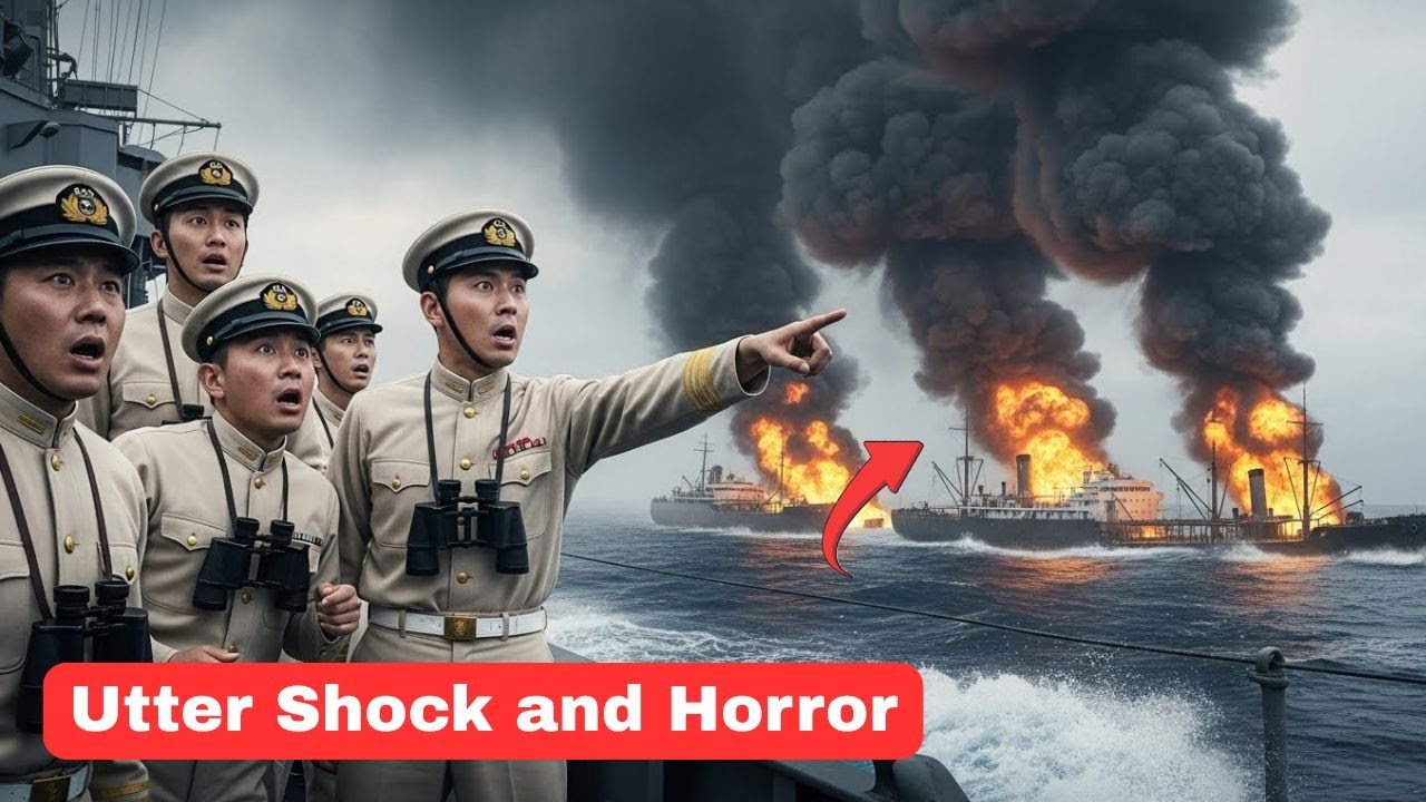 Japanese Commanders Stunned as U.S. Submarines Sink Fleet Oilers ...