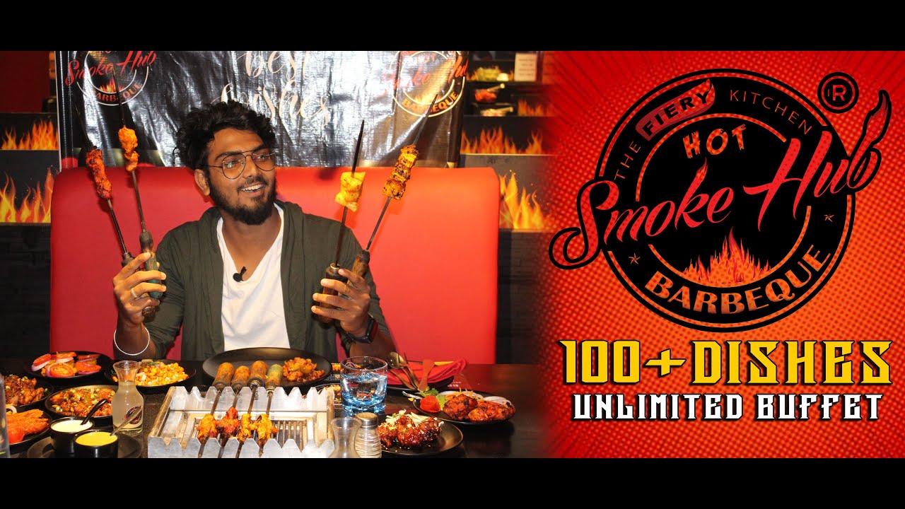அளவில்லா Non Veg Buffet வேட்டைதான்..! - SMOKE HUB BARBEQUE - VELACHERY ...