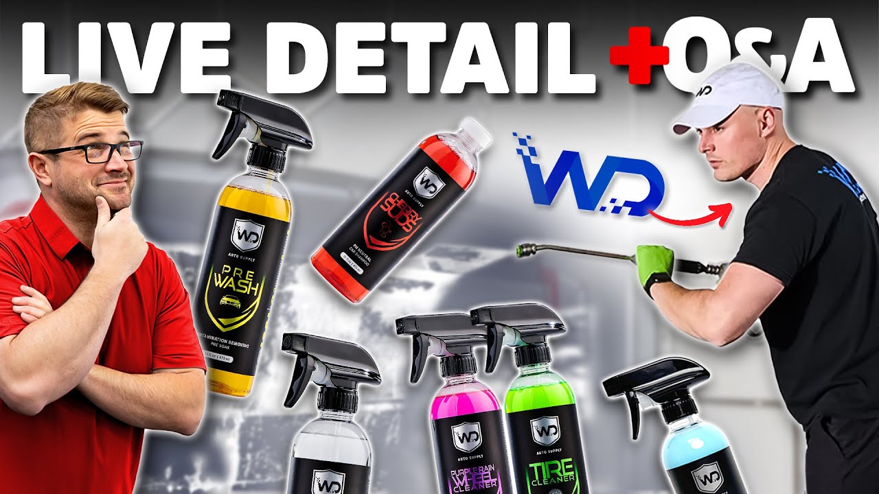 WD Detailing Products on a Filthy Santa Fe! (Detailing Q&A) - YouTube