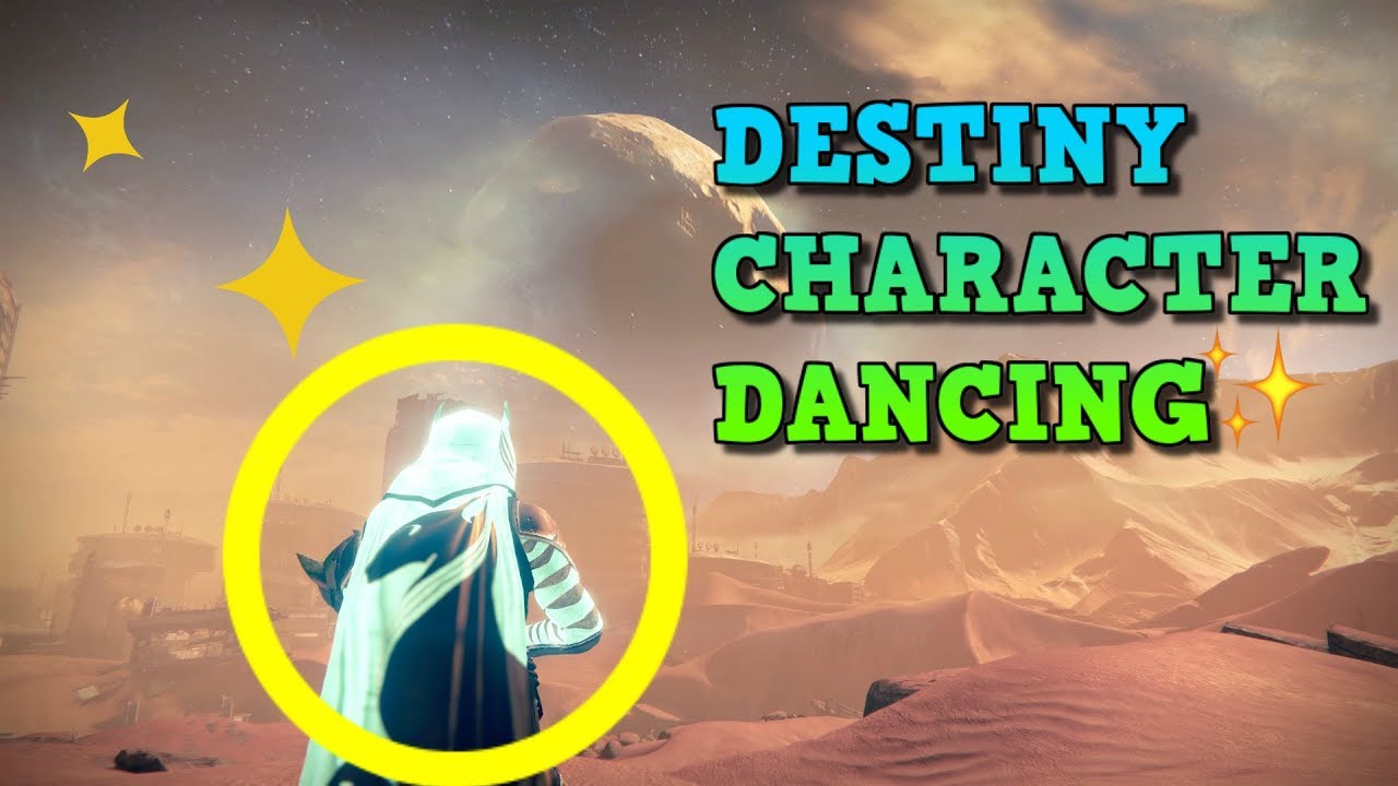 DESTINY - TRAILER CHARACTER DANCING MONTAGE! - YouTube