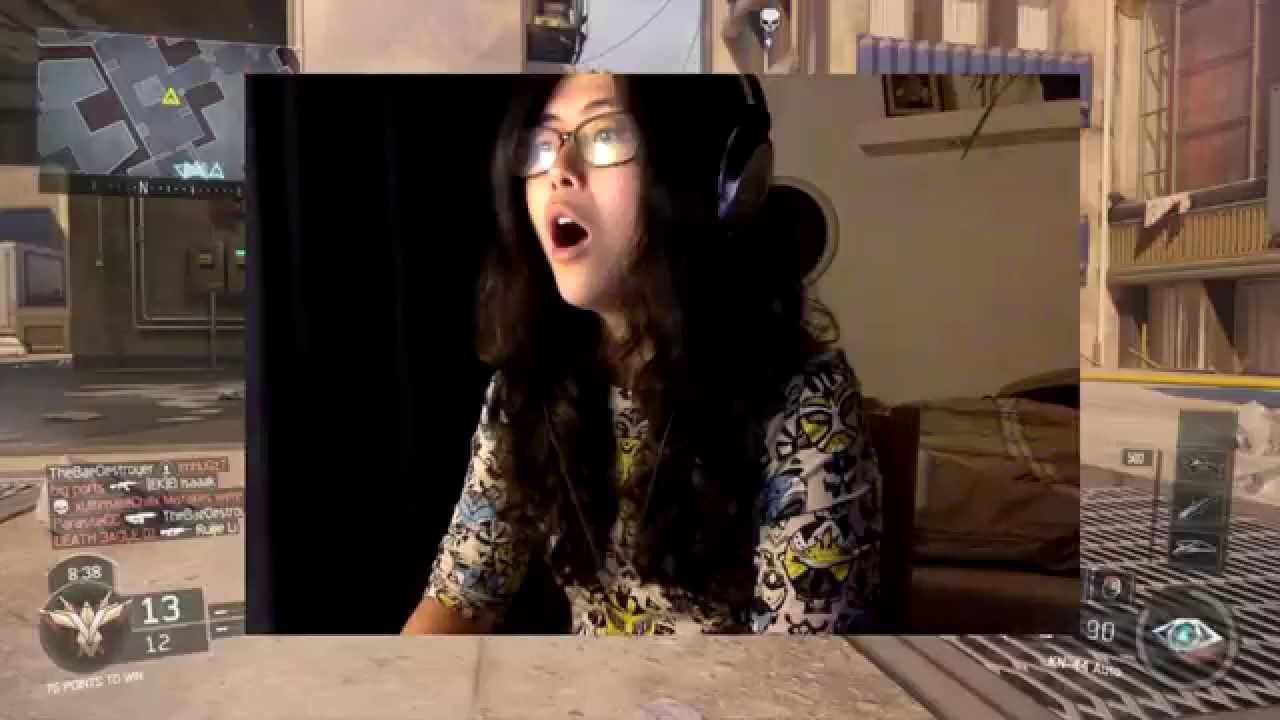 Drop that B!tch: Chinese girl playing "Call of Duty" Black Ops3 ...