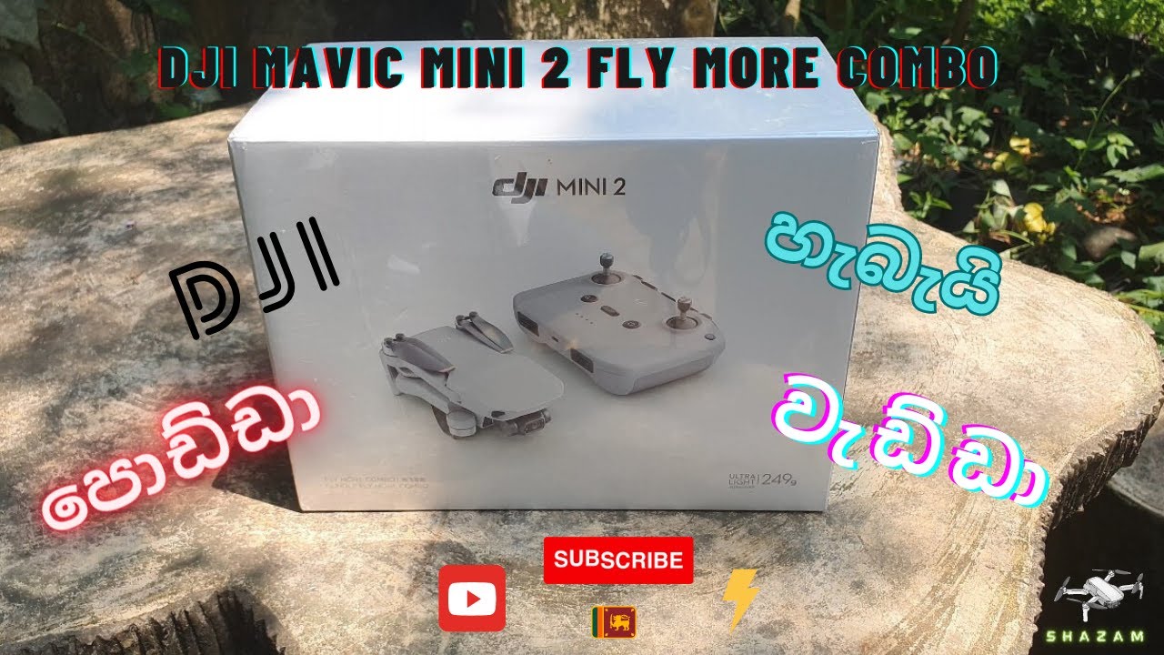 DJI MAVIC MINI 2 FLY MORE COMBO Unboxing,quick review and updating ...