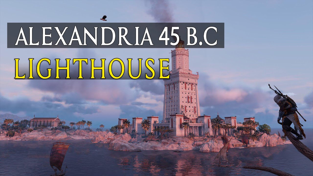 AC Origins Ambience - Lighthouse of Alexandria - YouTube
