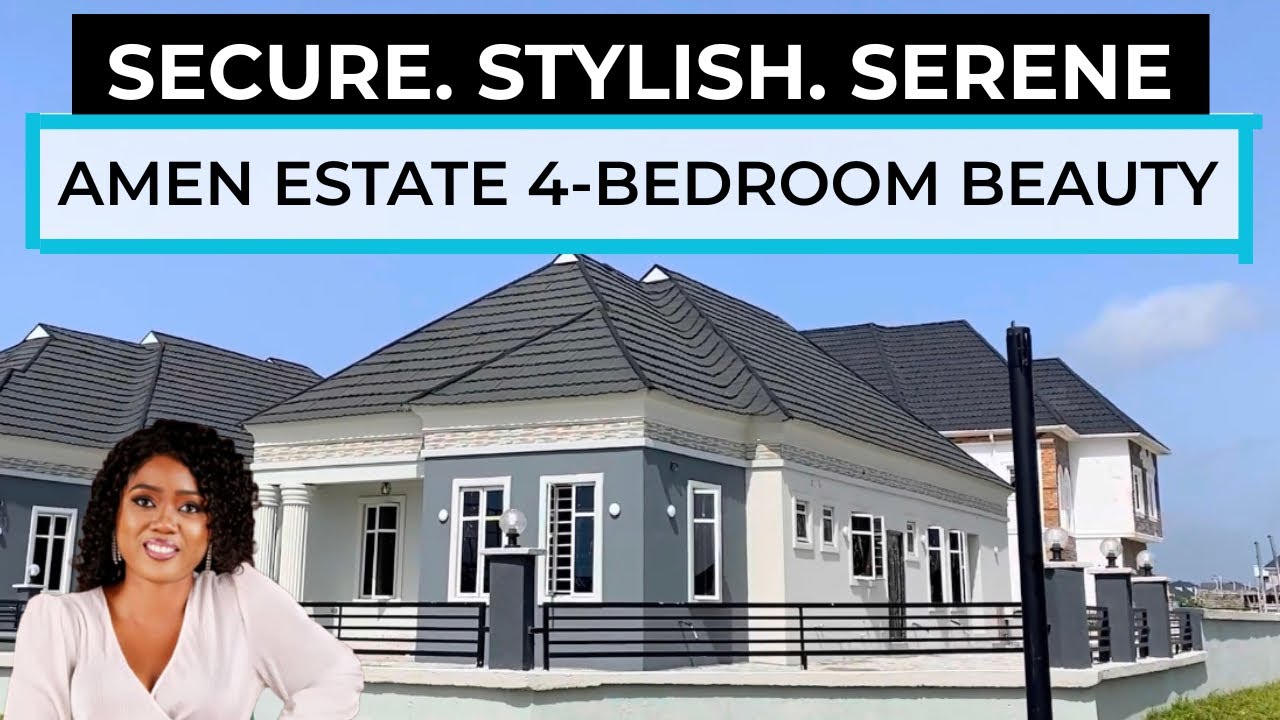 Inside a 4Bedroom Bungalow in Amen Estate Phase 2 Ibeju Lekki - YouTube